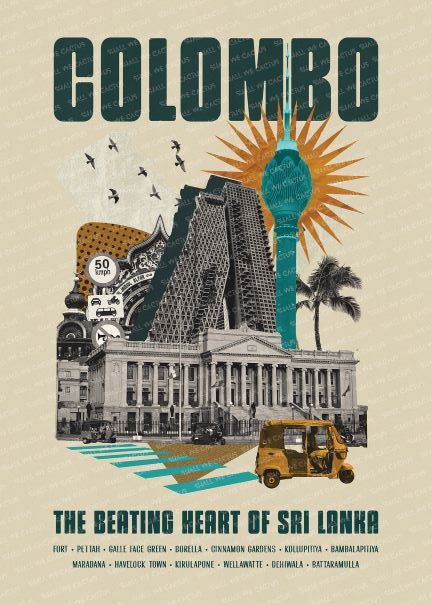 Sri Lanka Colombo Posters – shallwecactus